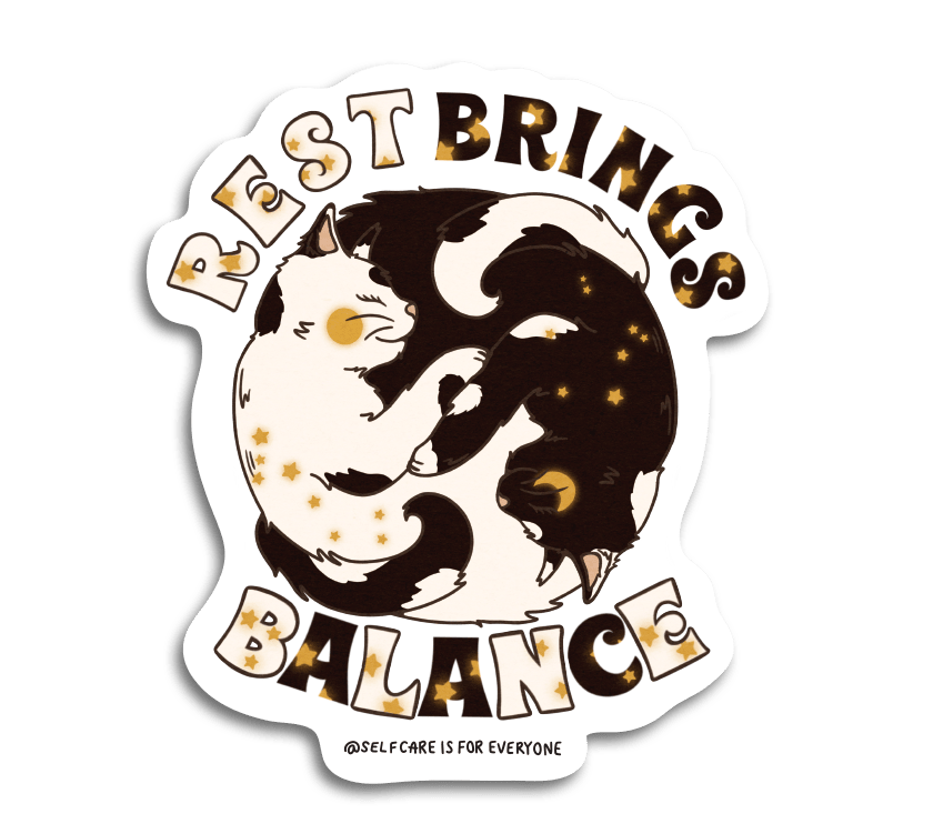 Stickers – Self-Care Is For Everyone